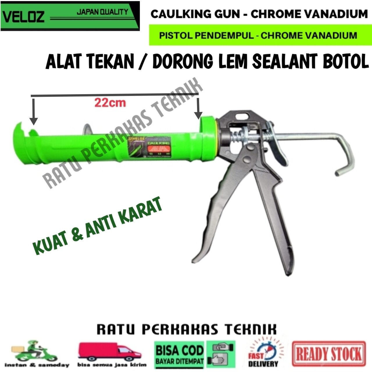 ALAT DORONG LEM SEALANT KACA KUSEN CAULKING GUN / VELOZ HEAVY DUTY ... ALAT DORONG LEM SEALANT KACA KUSEN CAULKING GUN / VELOZ HEAVY DUTY ...