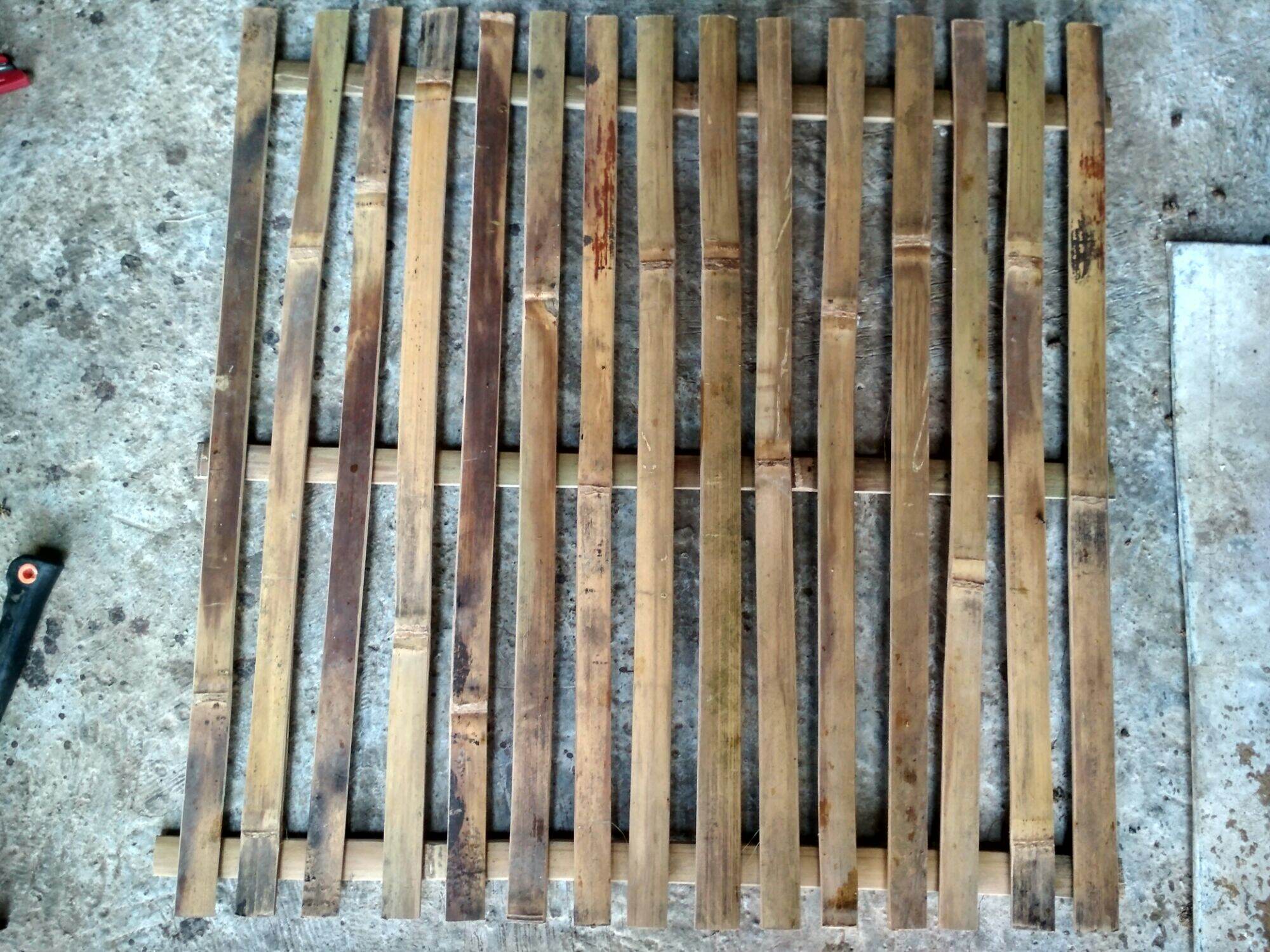 Alas kandang bambu 60x60 cm | Lazada Indonesia