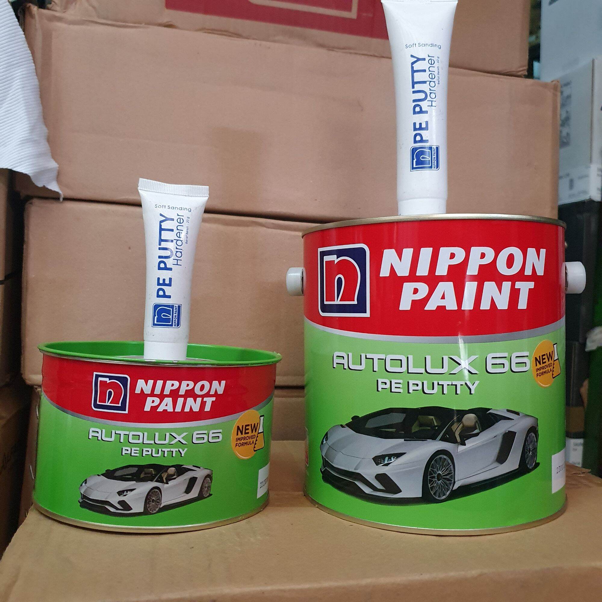 Dempul Plastik Nippon Autolux 66 | Lazada Indonesia