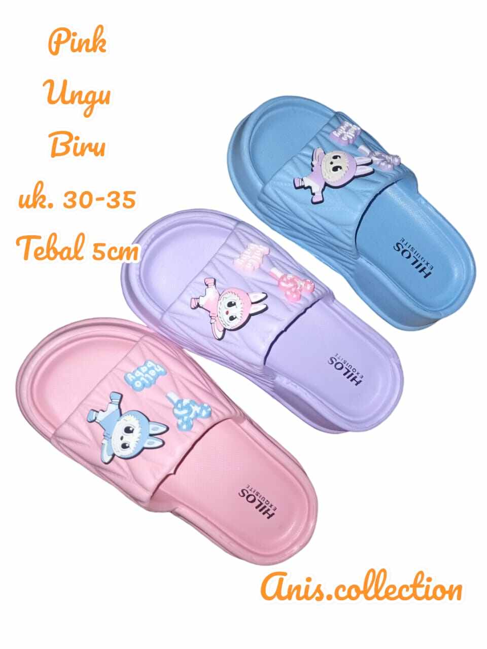 Sendal Labubu Karakter Wanita Terbaru Cute 2025 | Lazada Indonesia