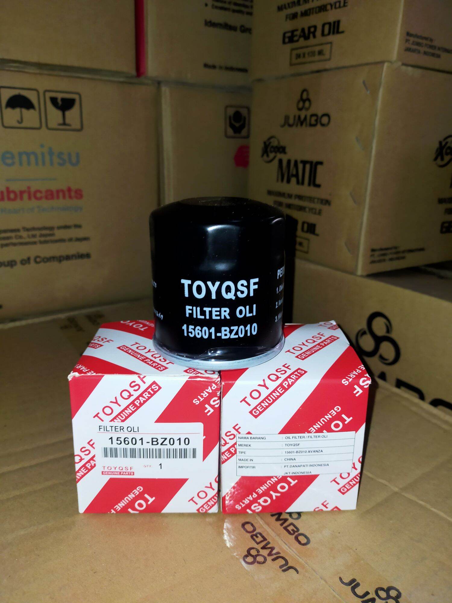 FILTER OLI MEREK TOYQSF SARINGAN OLI MOBIL TOYOTA 15601-BZ010 AVANZA ...