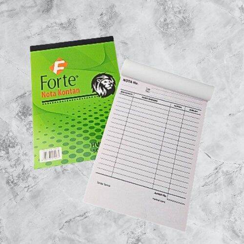 1 Pak Buku Nota Kontan 2 Play Kecil / 2 Rangkap (Isi 10 Buku) FORTE ...