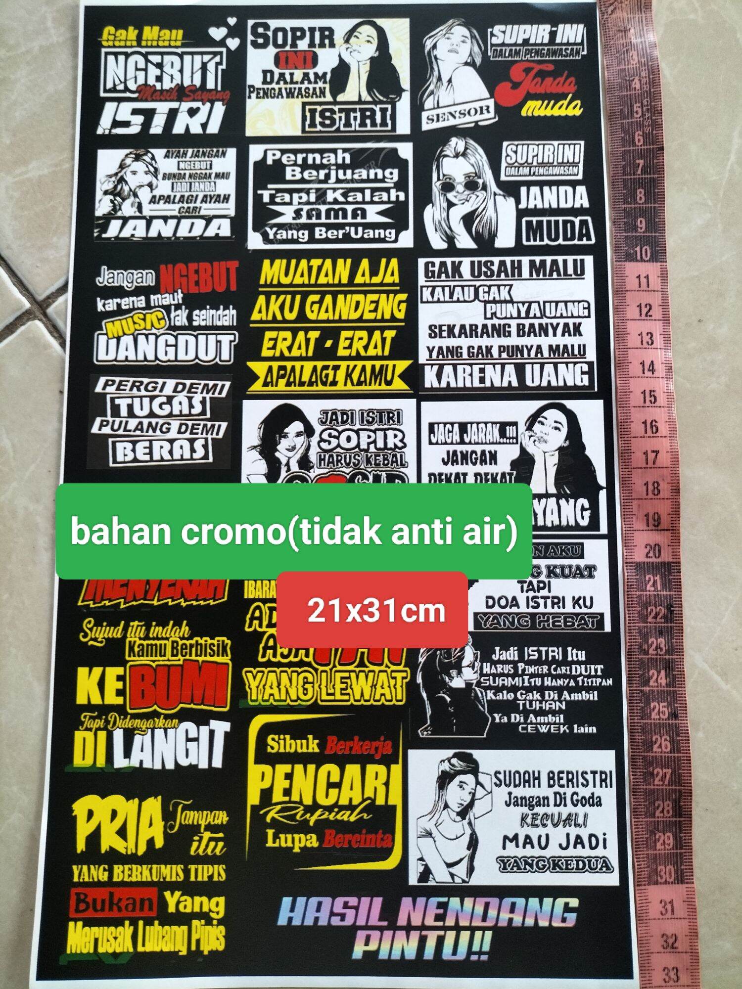 STIKER KATA KATA | STIKER KATA KATA VIRAL | STIKER PACK | STIKER 1 ...