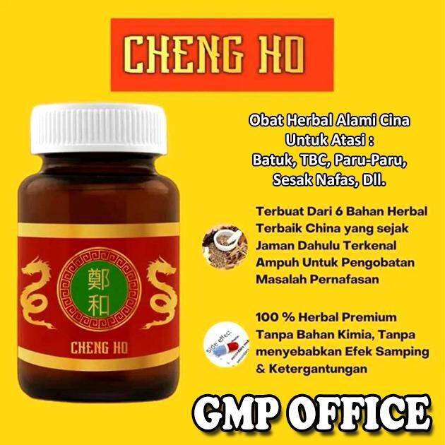 CHENG HO Obat Batuk Berdahak, Batuk Kering, Asma Dll Isi 30 Kapsul ...
