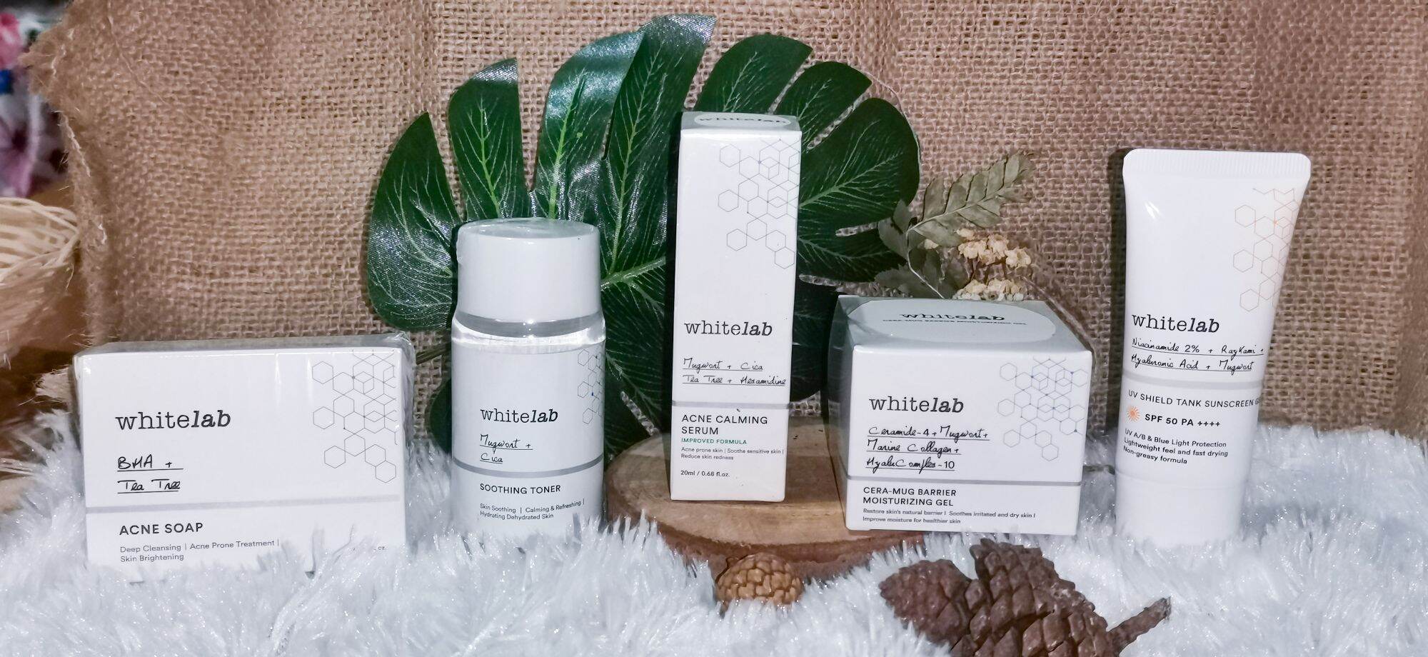 WHITELAB PAKET UNTUK PEMULA KULIT NORMAL, KERING, SENSITIVE | Lazada ...
