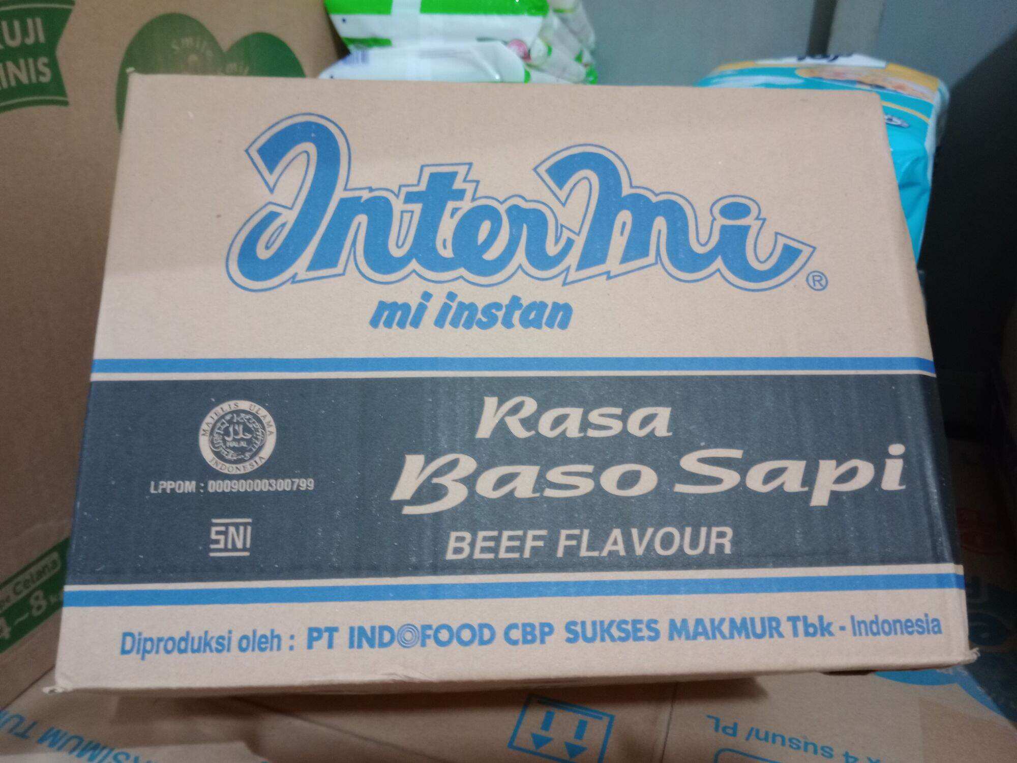 Intermi mie Kuah Rasa Baso 1 Dus 40pcs | Lazada Indonesia