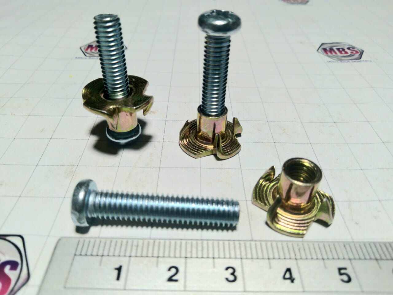 5 Pcs Baut Jp M6 x 30 Galvanis Mur cakar/ Sekrup / Skrup Jp M6 x 30 / Baut speaker | Lazada ...