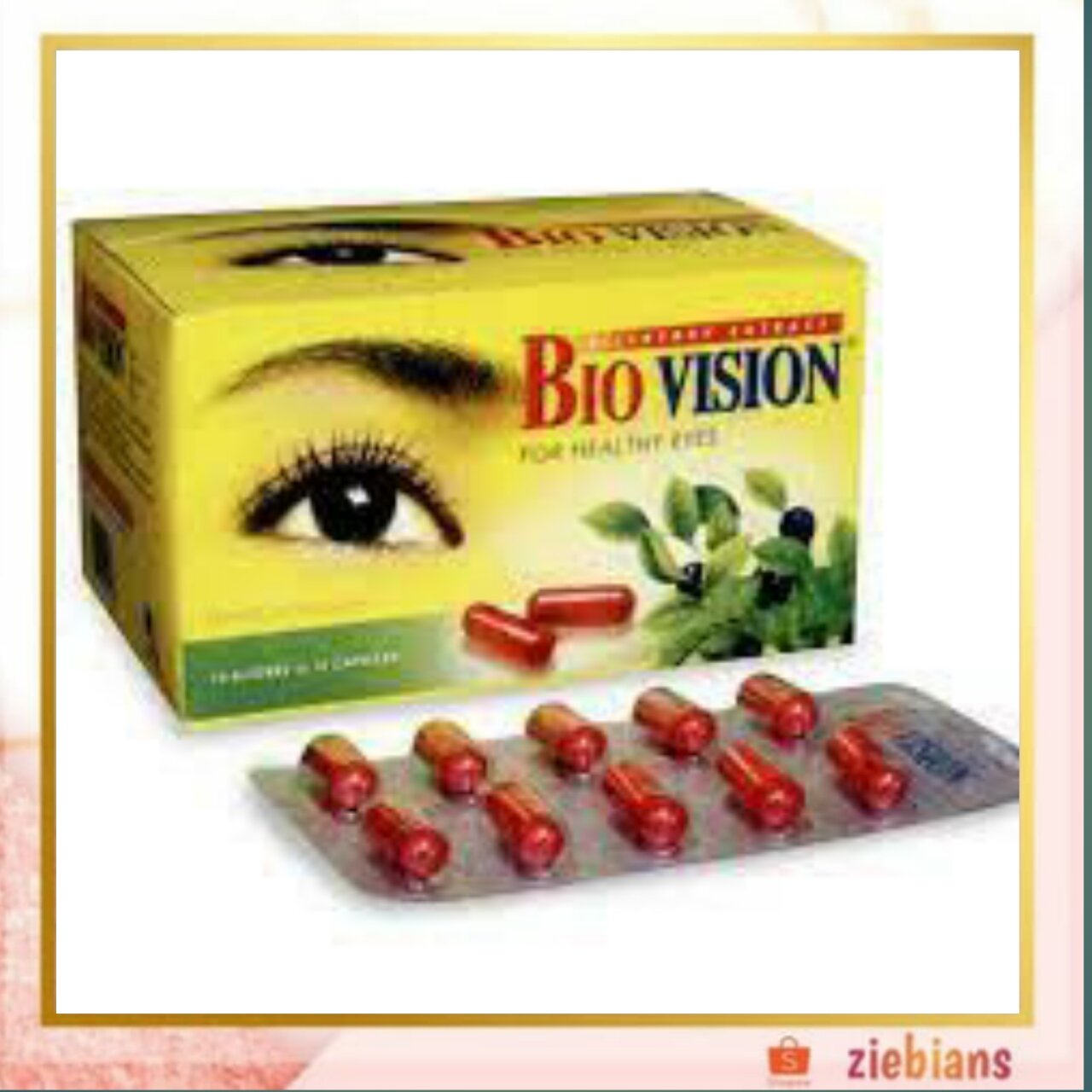 Bio vision strip isi 10 kapsul Vitamin untuk mata produk 100% original ...