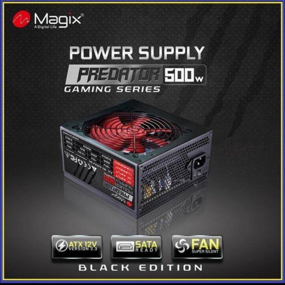 POWER SUPPLY CPU 500WATT PSU BOX STANDAR MAGIX | Lazada Indonesia