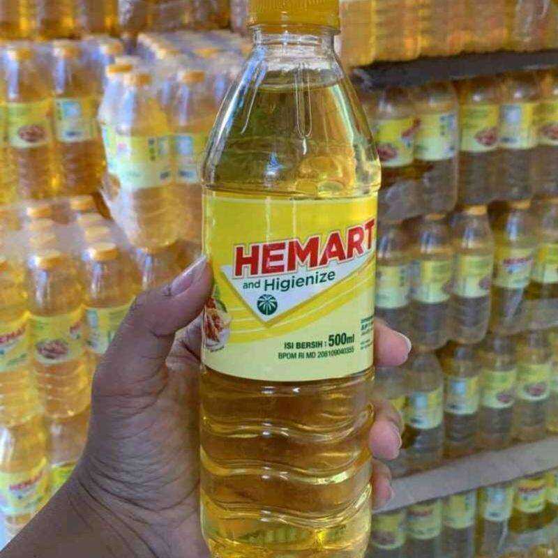 minyak goreng sawit hemart botol kecil 500ml | Lazada Indonesia