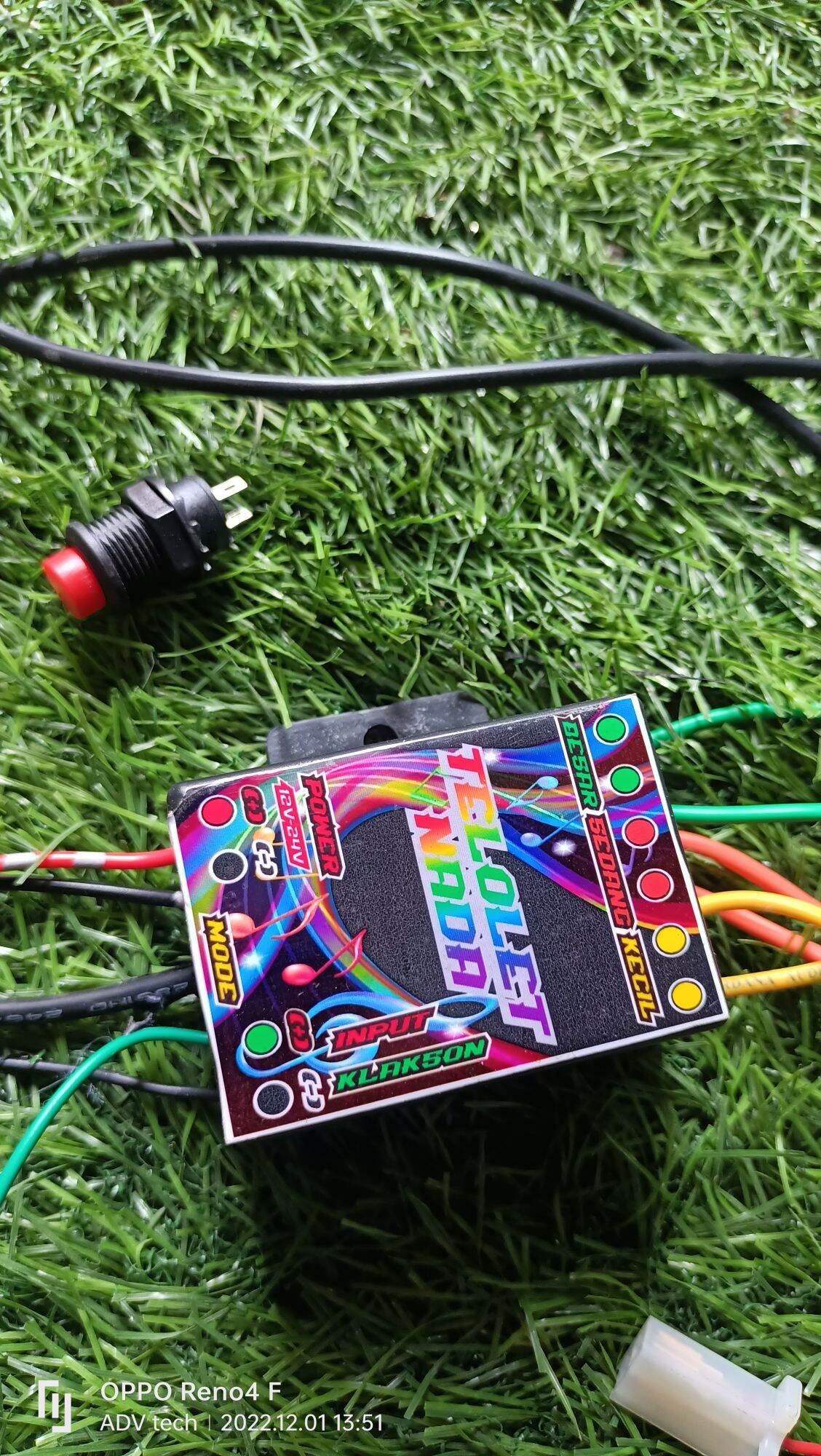 module telolet 3 corong nada lagu 12v 24v,module telolet ala Basuri ...