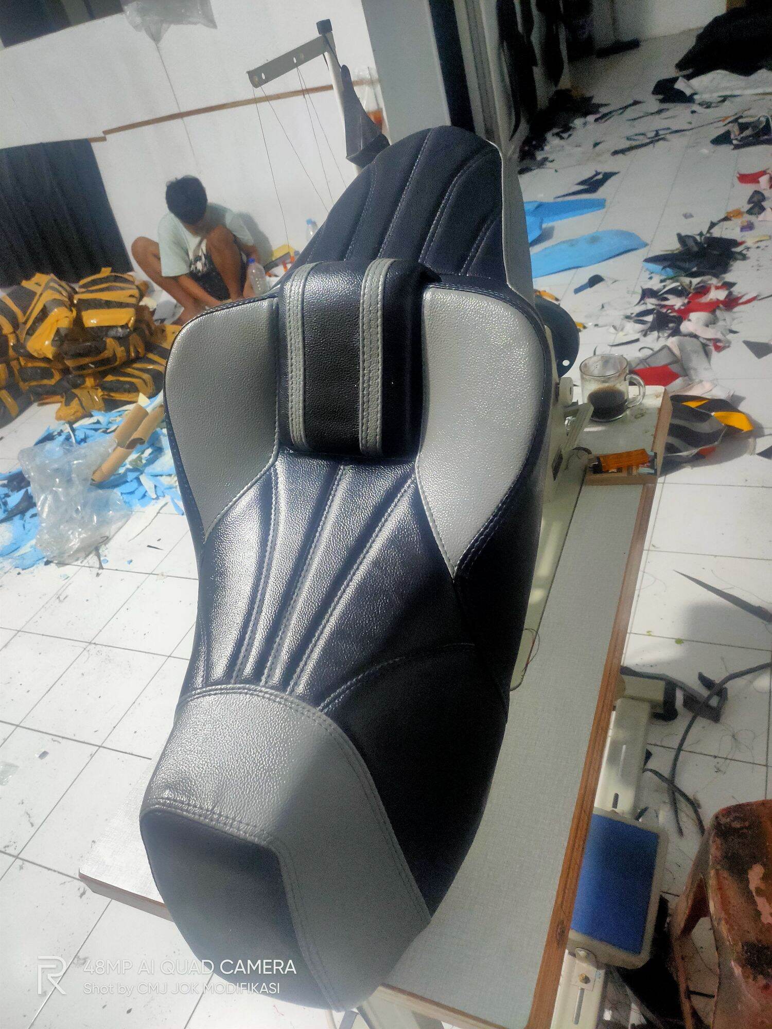 jok motor pcx 150 custom model eropa material mbtech | Lazada Indonesia