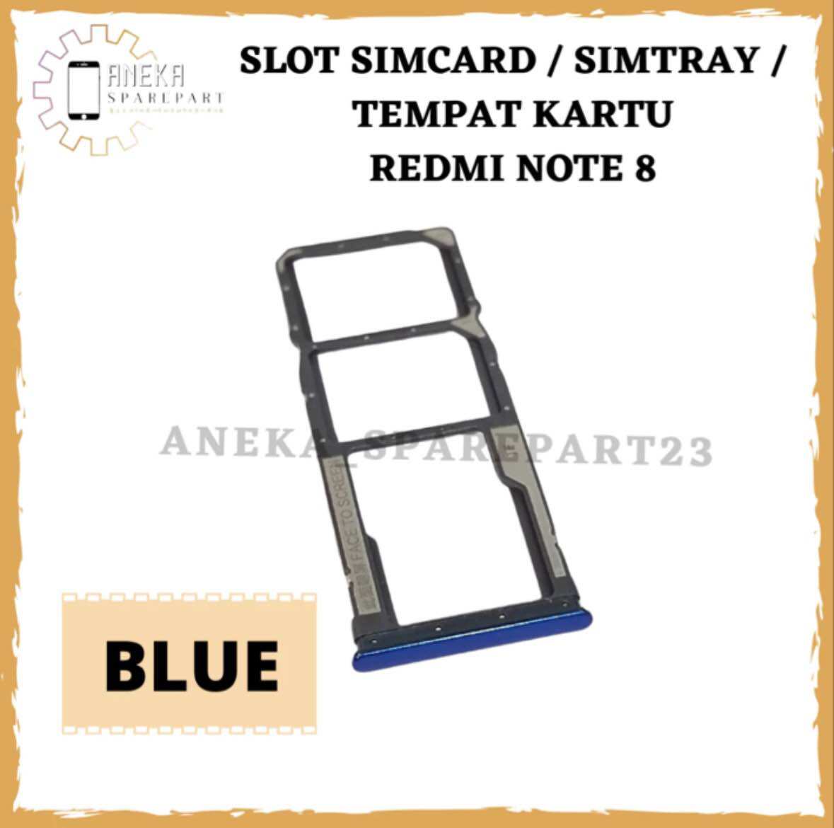 SIMLOCK SIMTRAY TEMPAT SIMCARD XIAOMI REDMI NOTE 8 | Lazada Indonesia