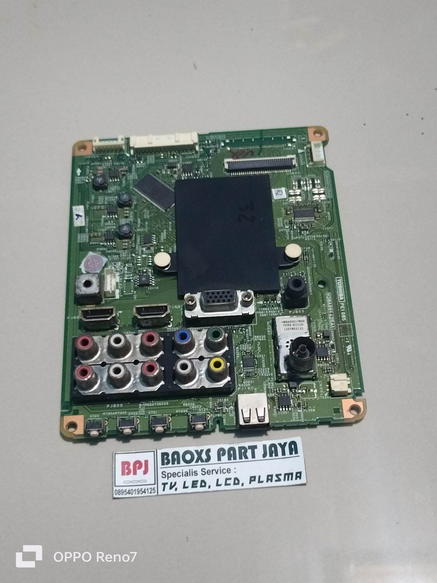 MB - MAINBOARD - MESIN TV LED TOSHIBA 32PB201EJ - 32PB201 | Lazada Indonesia