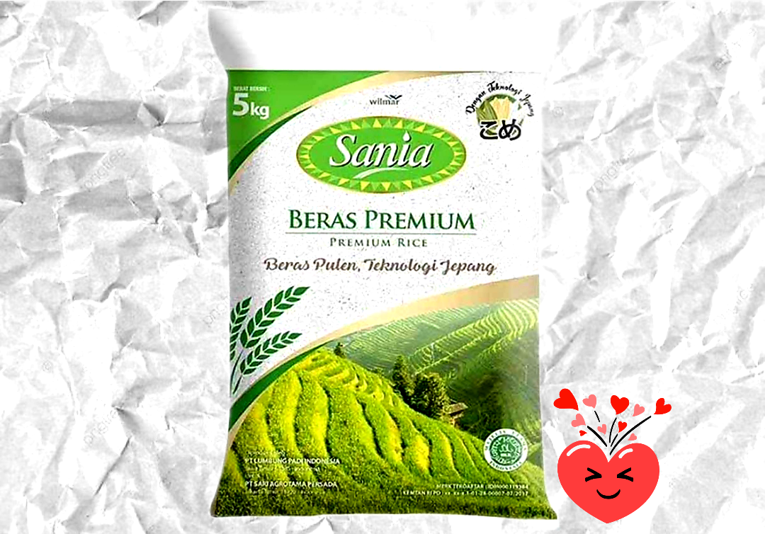 Sania Beras Premium Repack 1 kilo / 1 Kg / 1kg | Lazada Indonesia