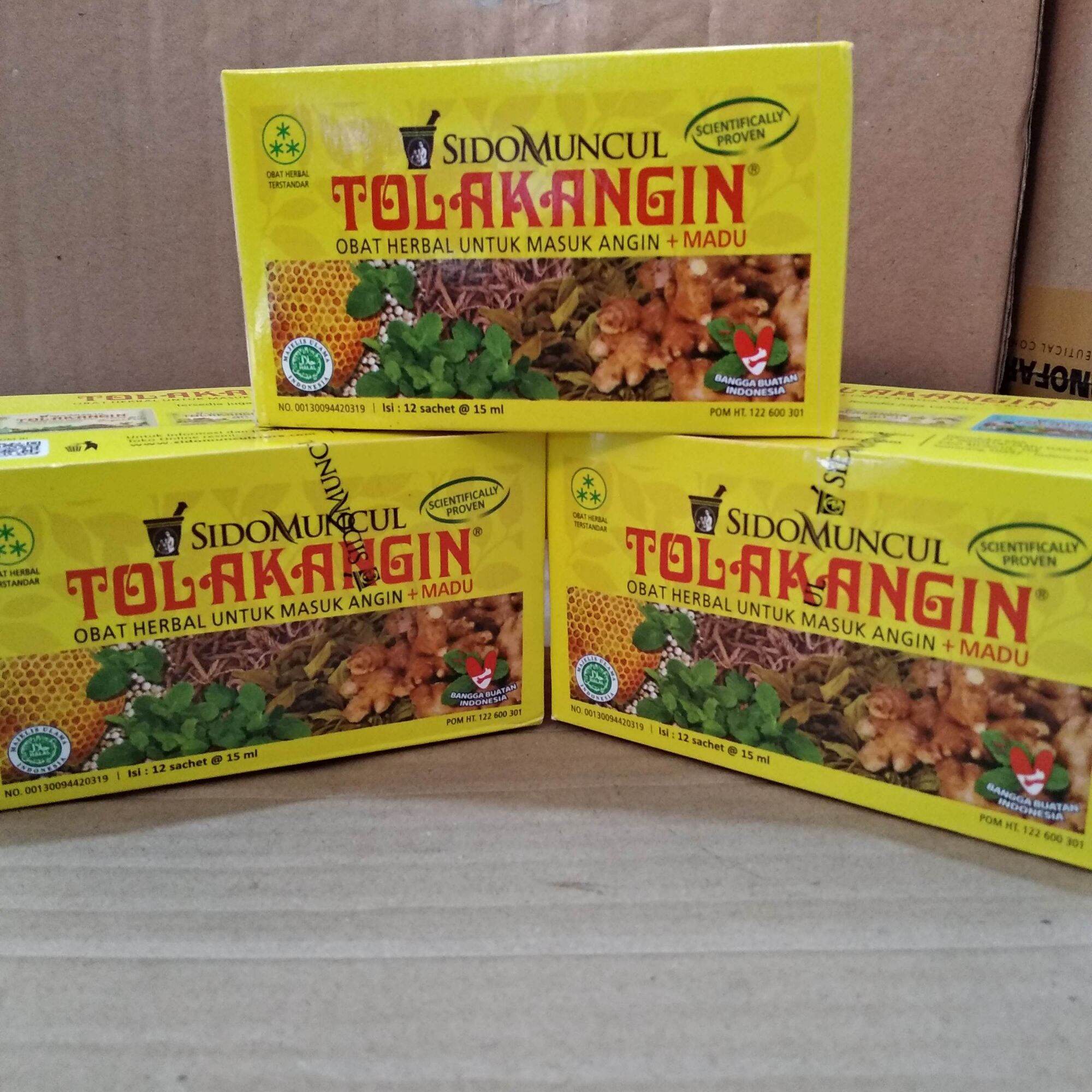 Tolak angin cair isi 12 sachet | Lazada Indonesia