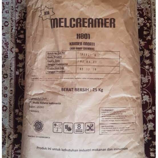 Krimer premium non dairy creamer merk Melcreamer - HB01 kemasan 1kg ...