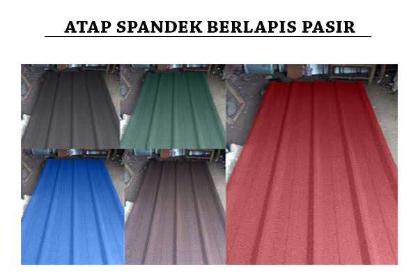 Atap Spandek Pasir 3, 4, 5 dan 6 meter | Lazada Indonesia