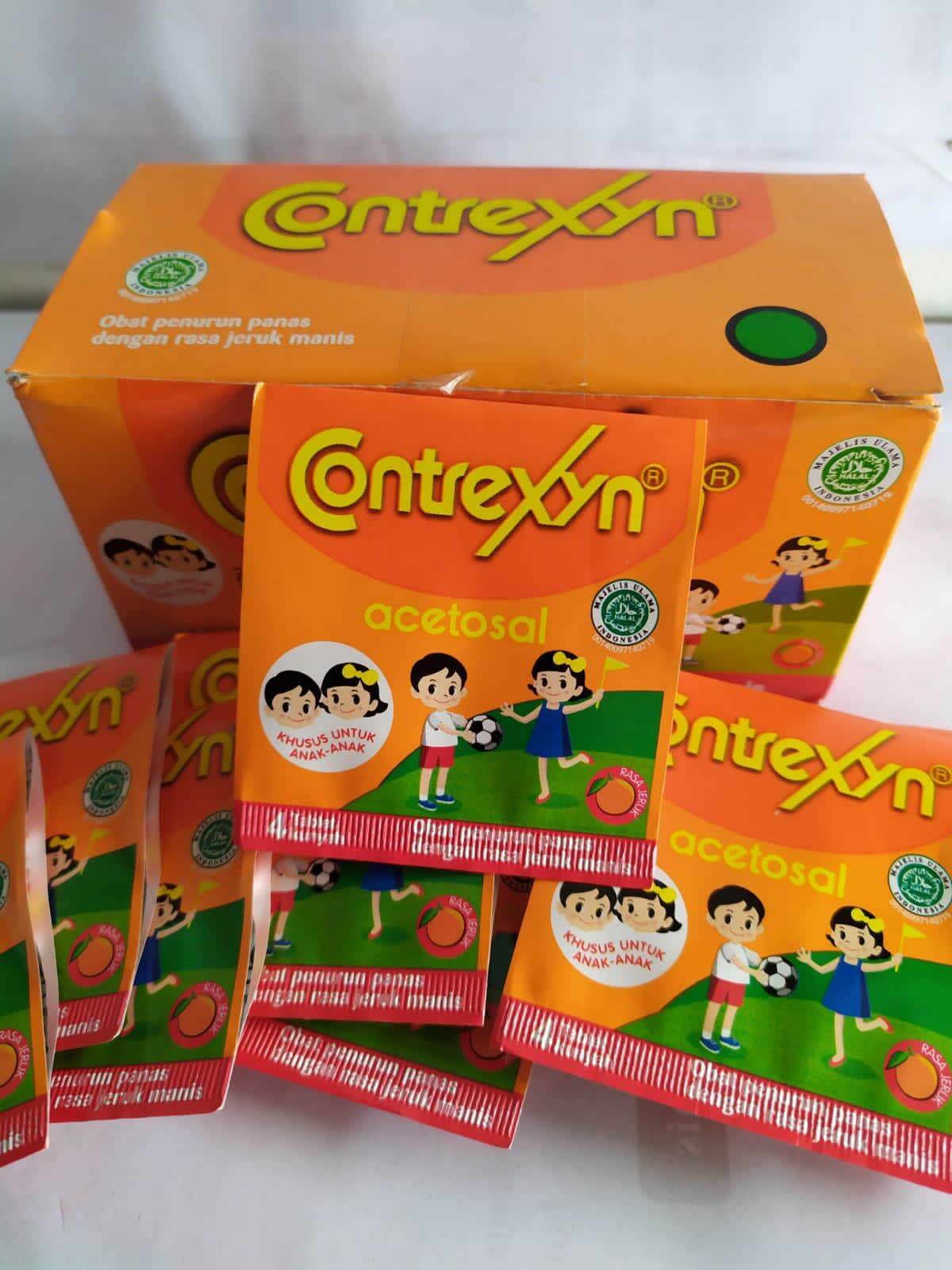 CONTREXYN Tablet Obat Penurun Panas (beli 10 atau 1 pak isi : 25 ...