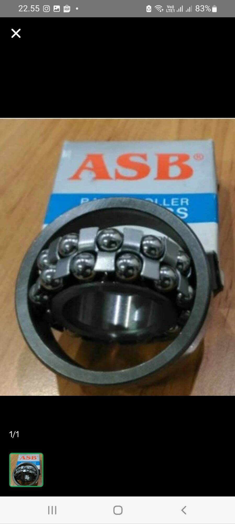 Bearing 1213K ASB (as serong) | Lazada Indonesia