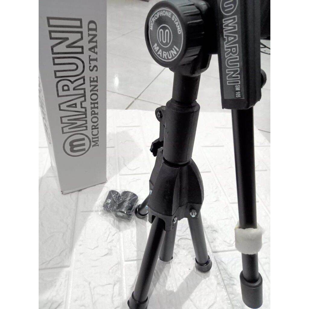 STAND MIC MARUNI stand microphone pendek maruni | Lazada Indonesia