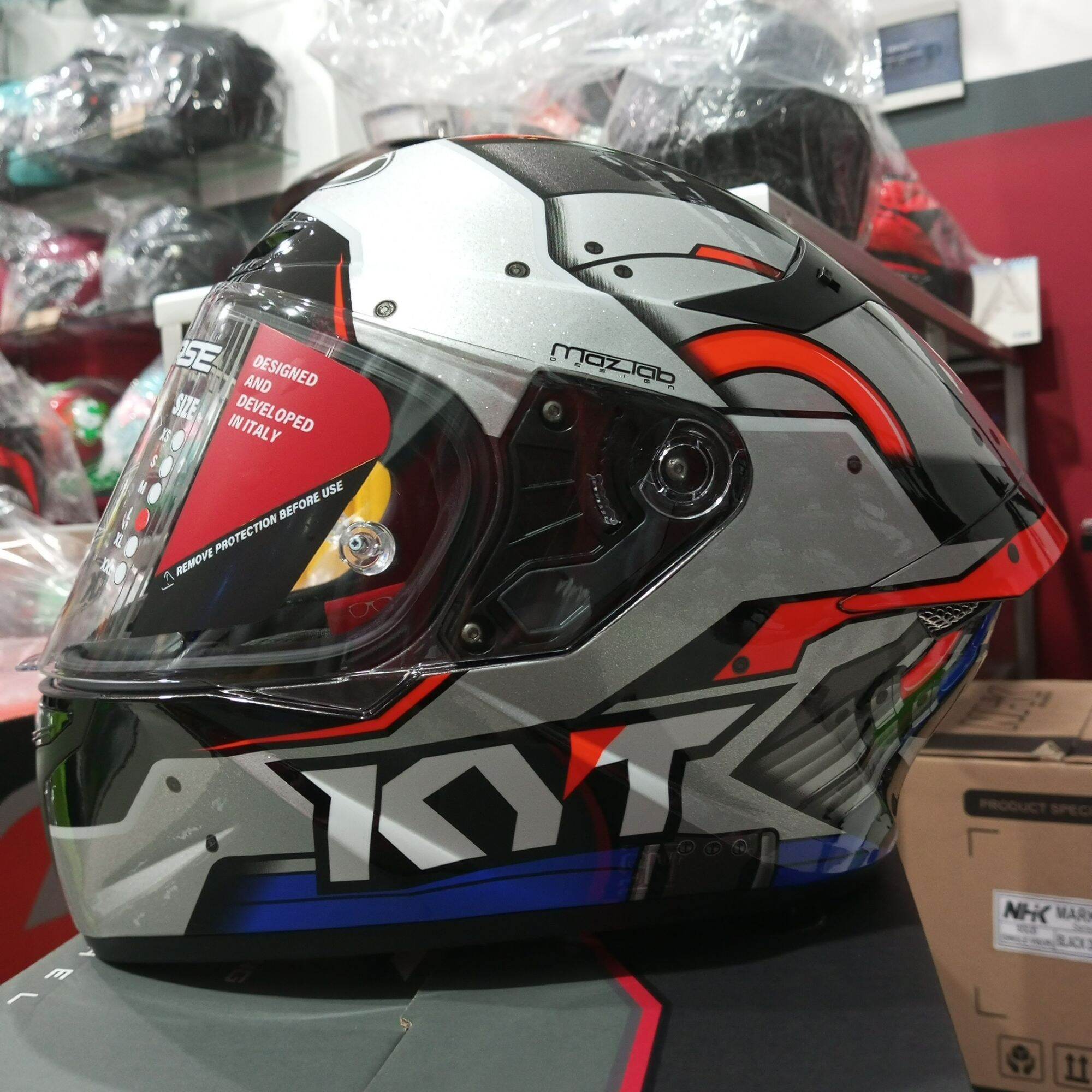 Helm KYT TT Course Ratthapark Space Monkey Original | Lazada Indonesia