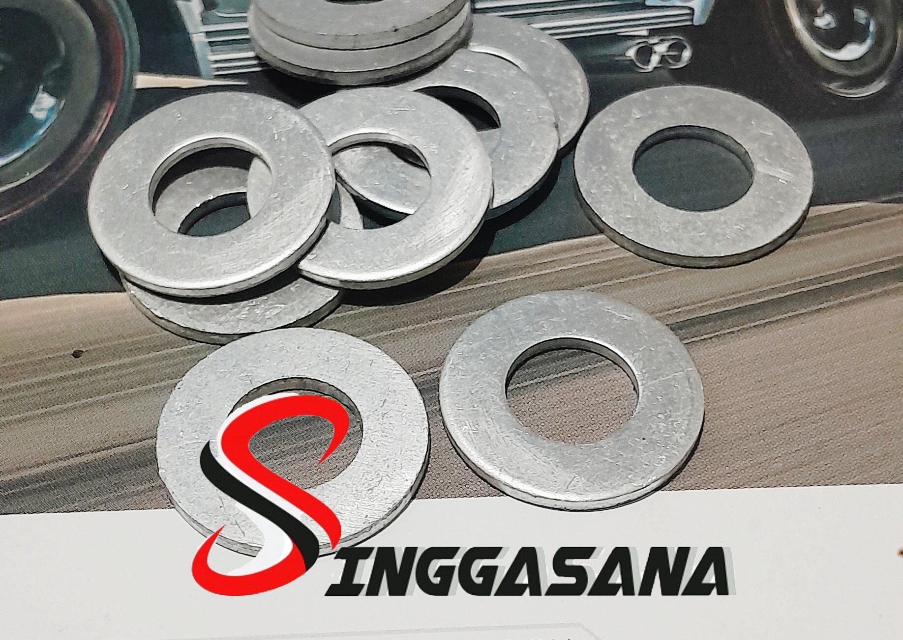 RING ALUMUNIUM BAUT TAP PEMBUANGAN OLI UKURAN 14 / M10 | Lazada Indonesia