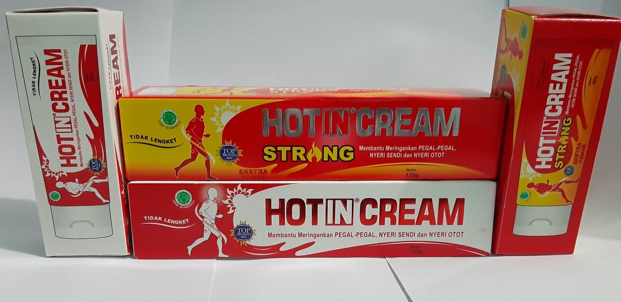 HOTIN Cream Tube tersedia ukuran 60 gr & 120 gr | Lazada Indonesia