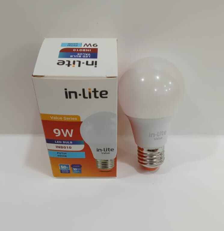 lampu Led In-Lite 9 Watt / inlite 9 Watt garansi 1 tahun cahaya super ...