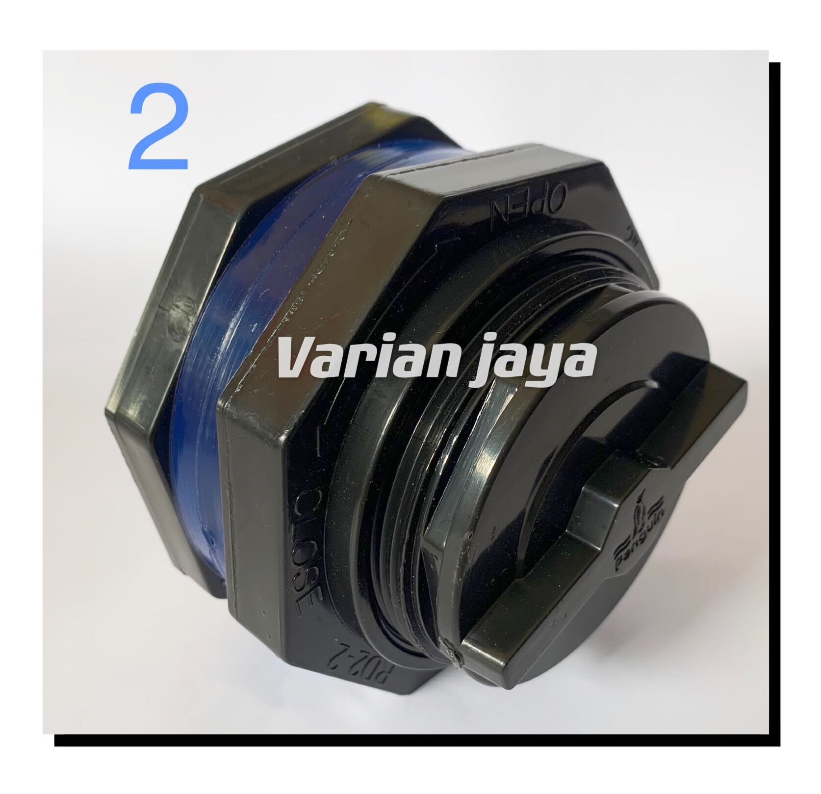 Vlok Ring Mur Drat Toren Verlop 2 Inch Penguin Bulkhead 2 inci | Lazada ...
