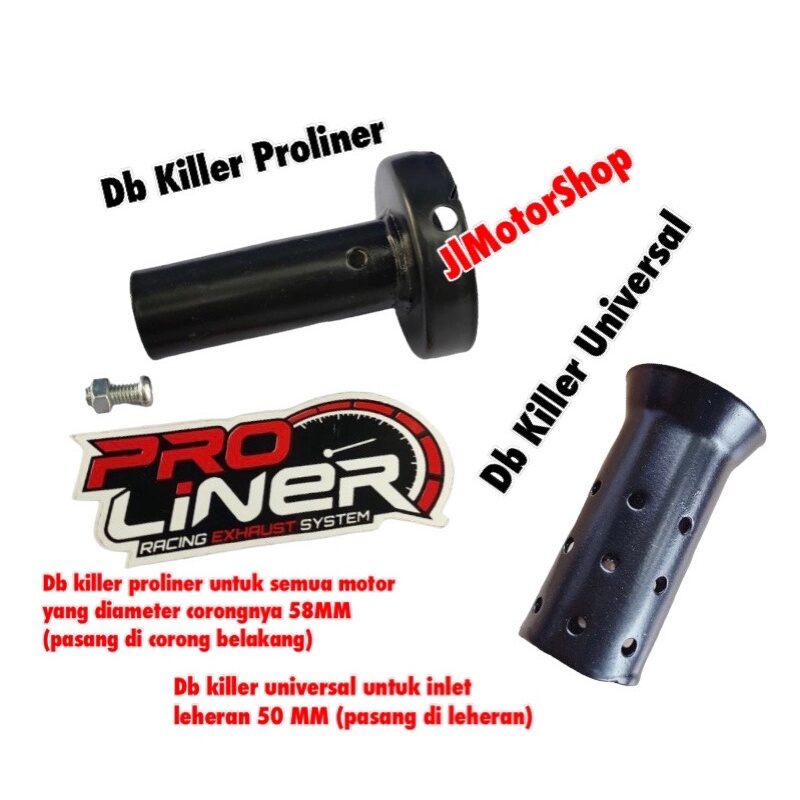 Db Killer Tr1 Tr1 R Pro Liner Proliner Peredam Suara dan Db killer Universal | Lazada Indonesia