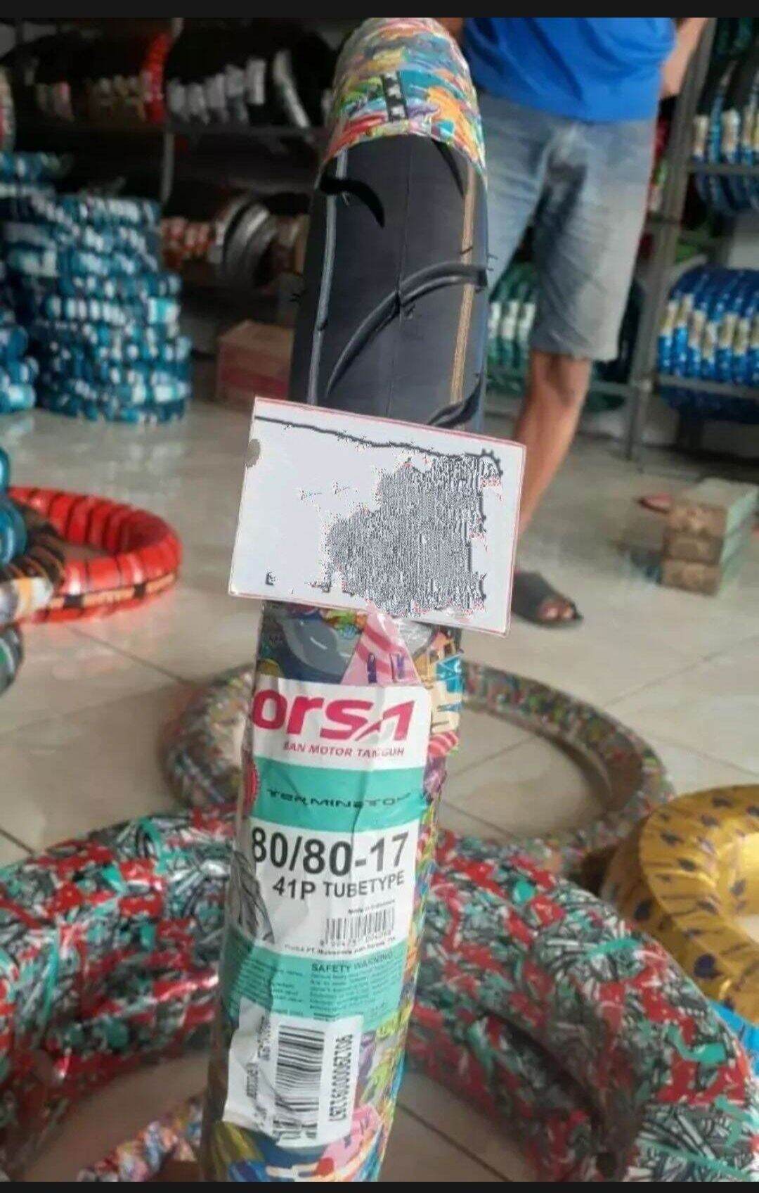 BAN CORSA TERMINATOR UKURAN 80/80 RING 17 DEPAN | Lazada Indonesia