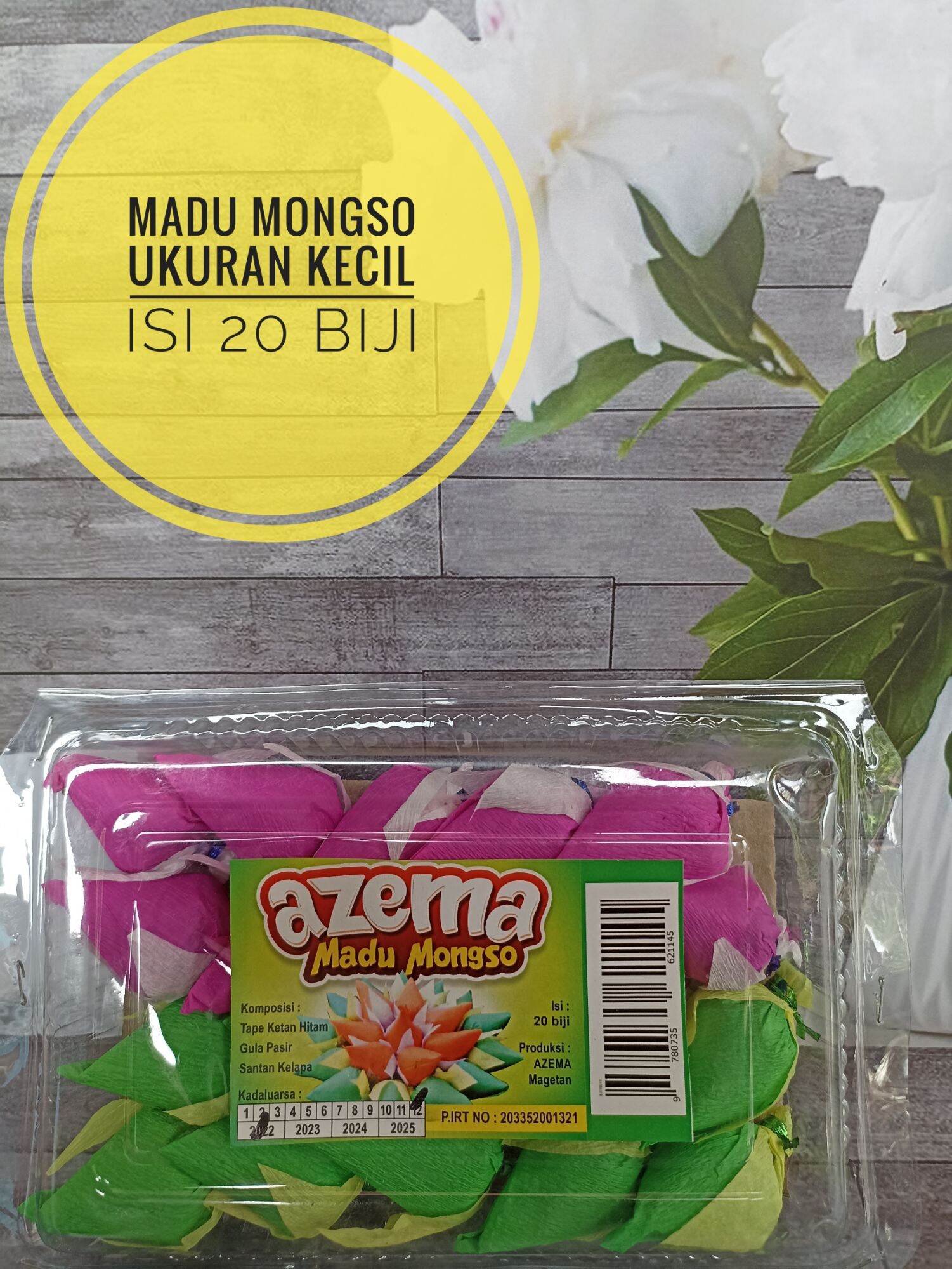 Madu Mongso Isi 20 Biji Kemasan Kecil Camilan Untuk Keluarga Cocok ...