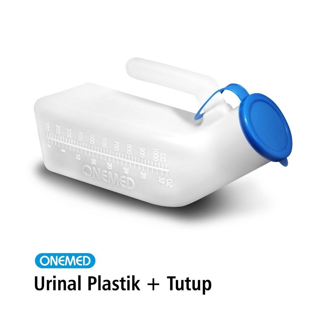 Urinal Plastik+Tutup OneMed | Lazada Indonesia