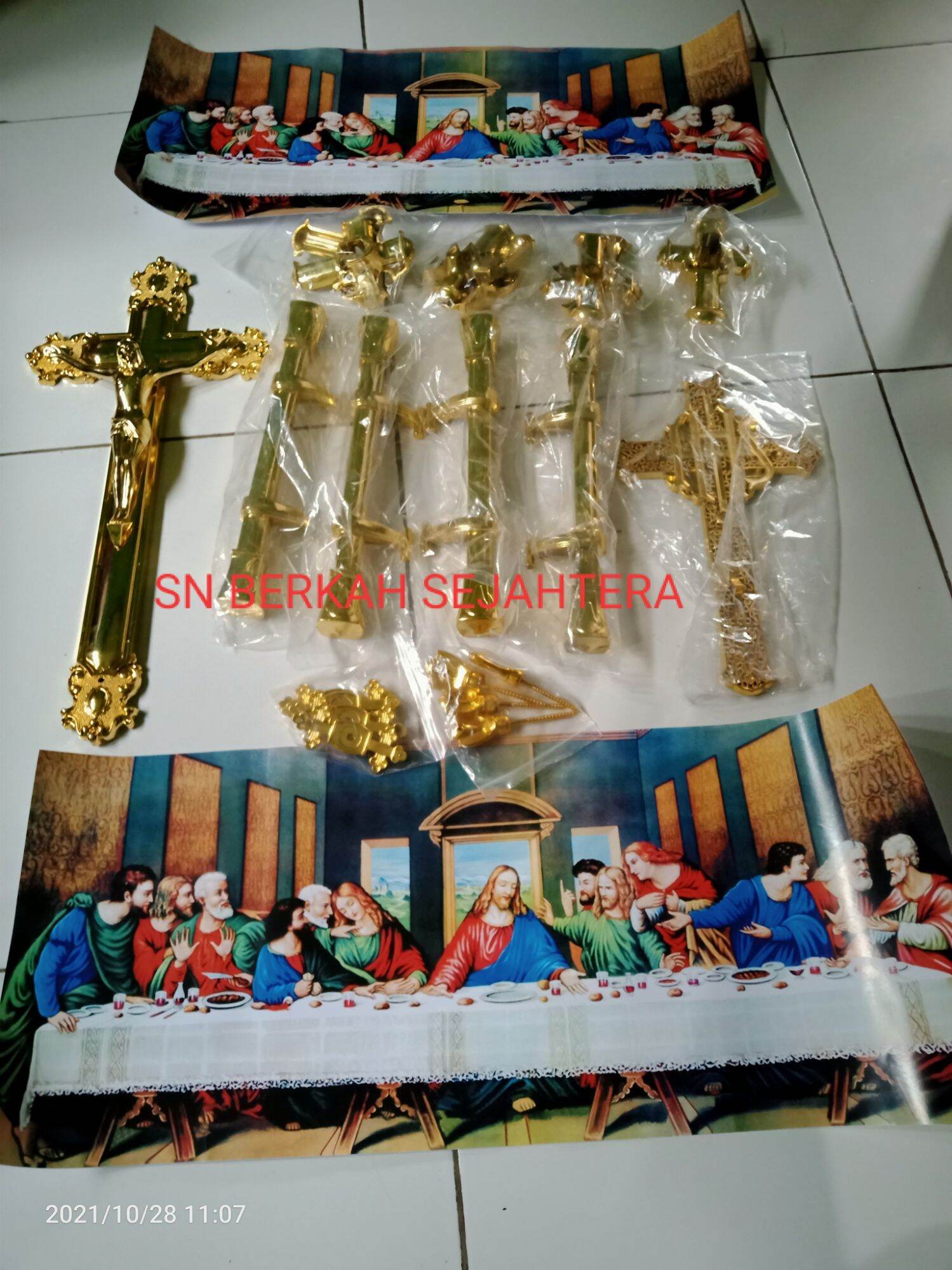 hendel salib buat peti jenazah satu set | Lazada Indonesia