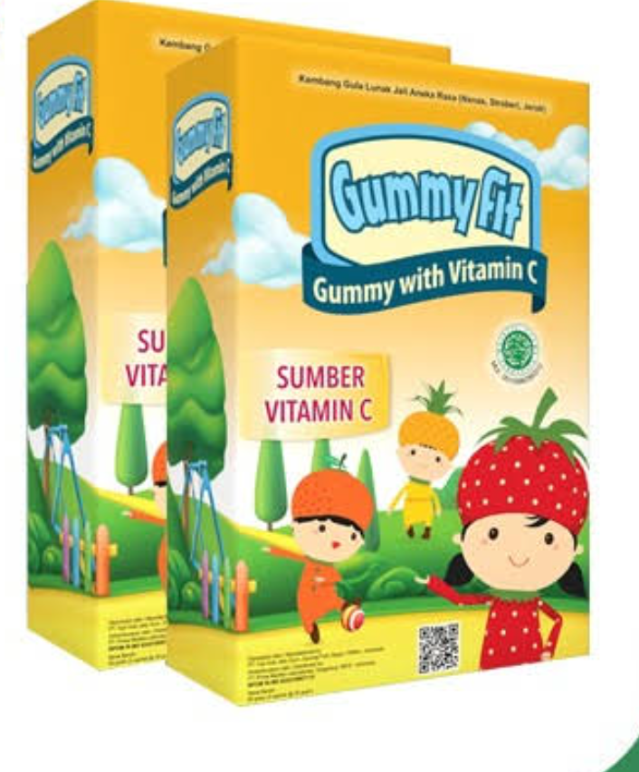 gummy fit vitamin c anak 1 box isi 15 | Lazada Indonesia