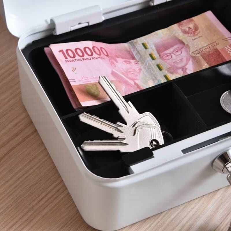 Cash Box 20Cm Tempat Penyimpanan Uang Cash 20Cm Cash Box Krisbow 20Cm ...
