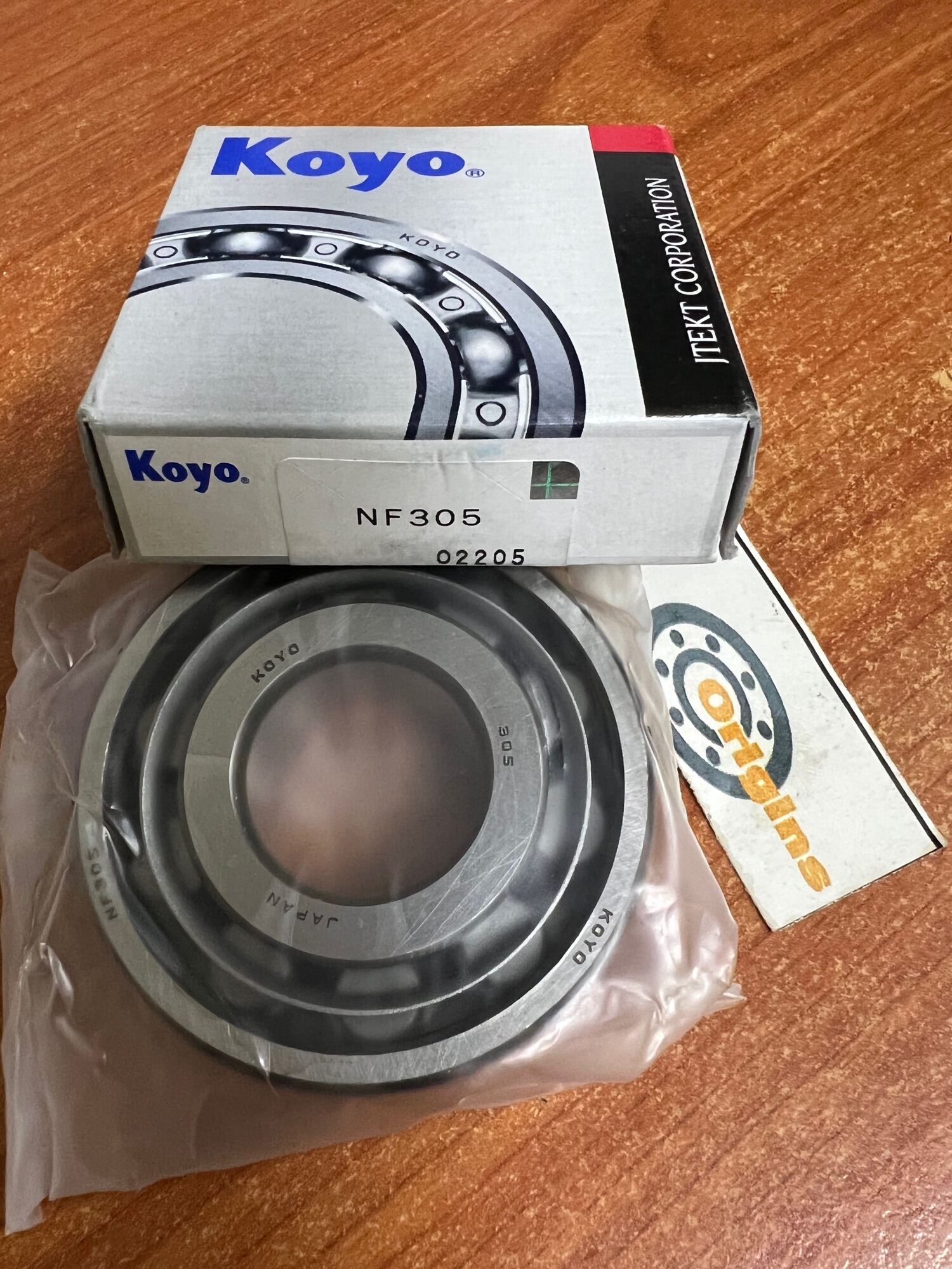 BEARING NF 305 KOYO ASLI JAPAN DIMENSI 25 X 62 X 17 NF305 | Lazada Indonesia
