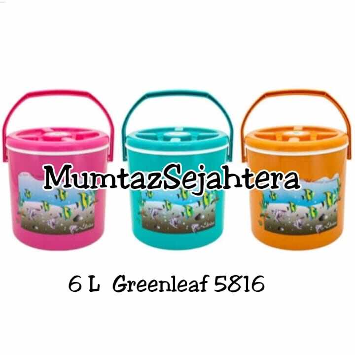 Termos Es Batu 5816/Termos Nasi Ice Rice Bucket 6Liter/Termos Green ...