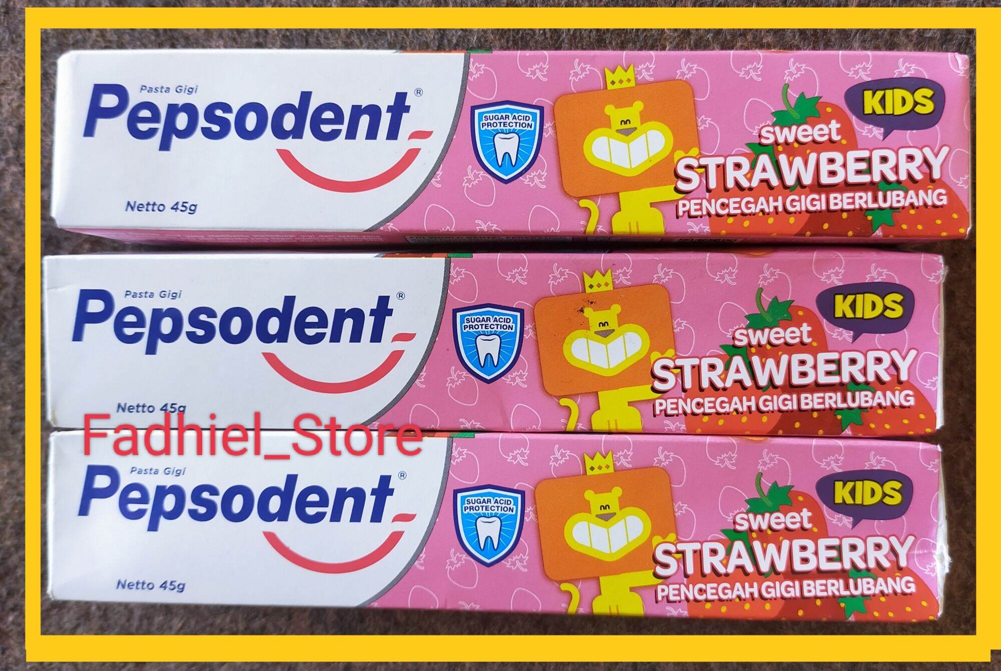 Pepsodent Kids Pasta Gigi Sweet Strawberry 45g | Lazada Indonesia