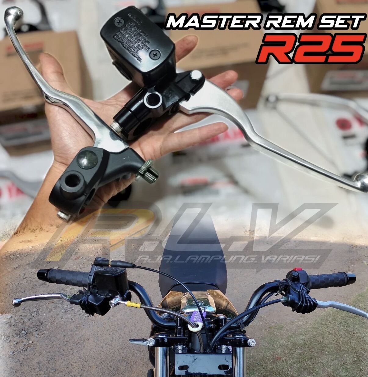 MASTER REM R25 ORI SET PNP RX KING | Lazada Indonesia
