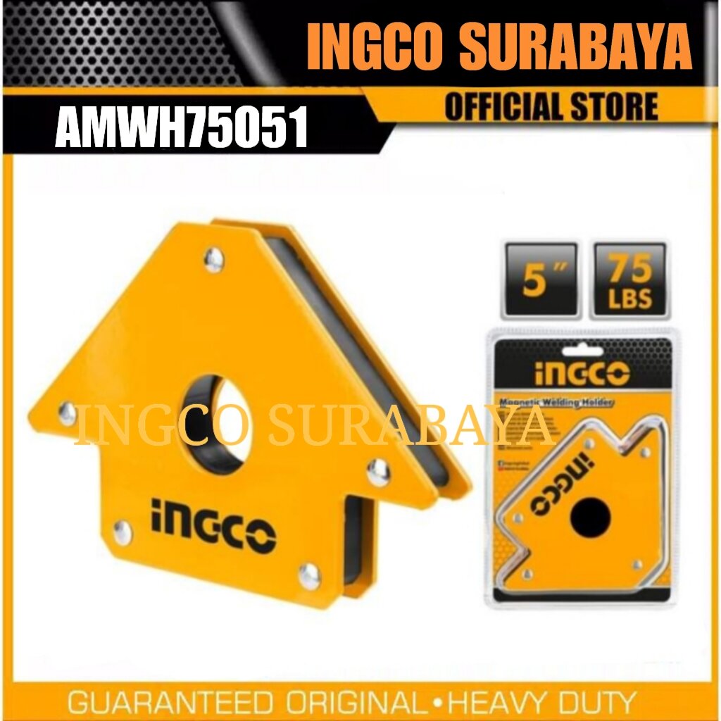 INGCO AMWH75051 MAGNETIC WELDING HOLDER 5" SIKU MAGNET LAS ARROW ...