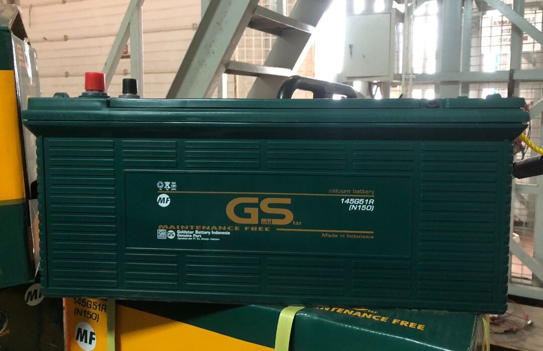 Aki Ganset, kapal, Forklift N150 12v150ah aki kering Bergaransi ...