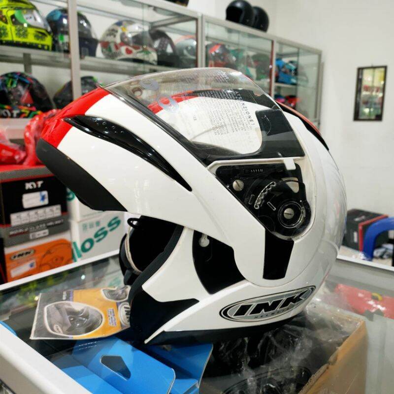 HELM INK TOP GUN/INK MODULAR ORIGINAL WHITE | Lazada Indonesia