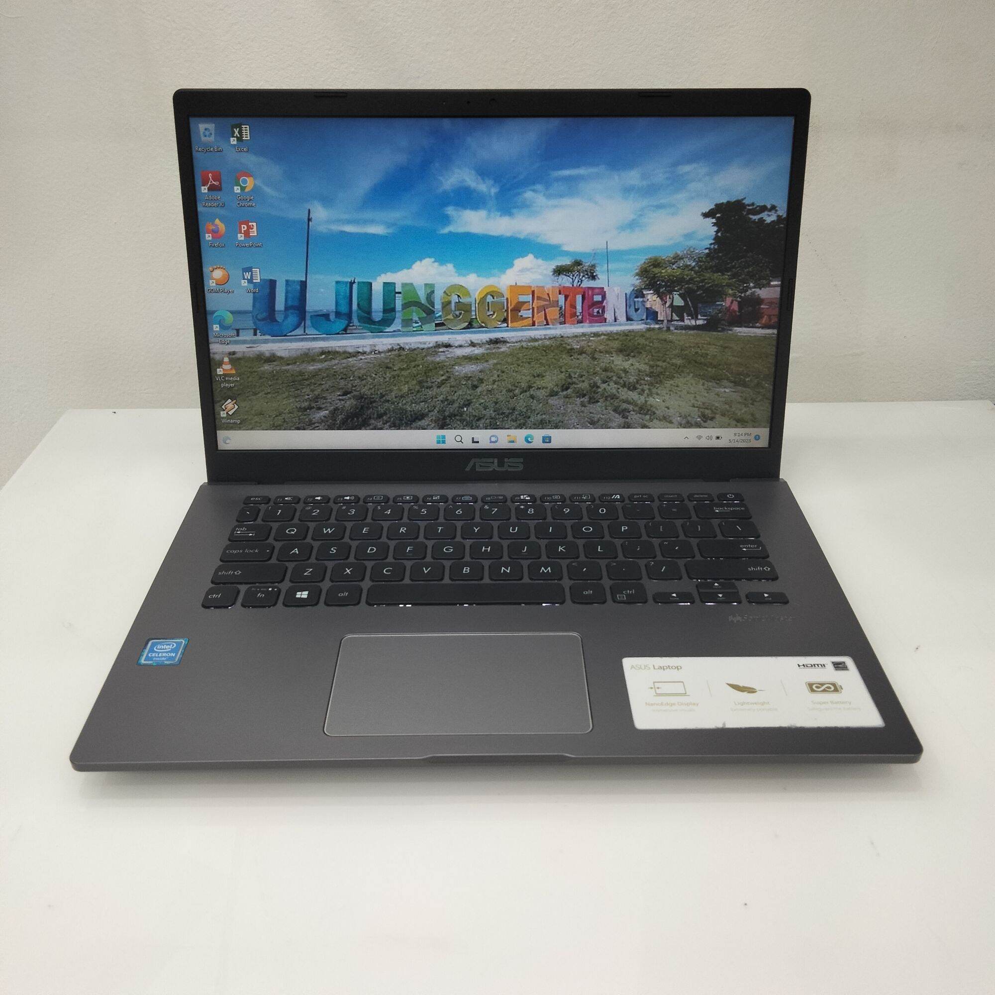 Laptop Asus Vivobook A409M Intel Celeron N4020 RAM 4GB SSD 256GB SECOND ...