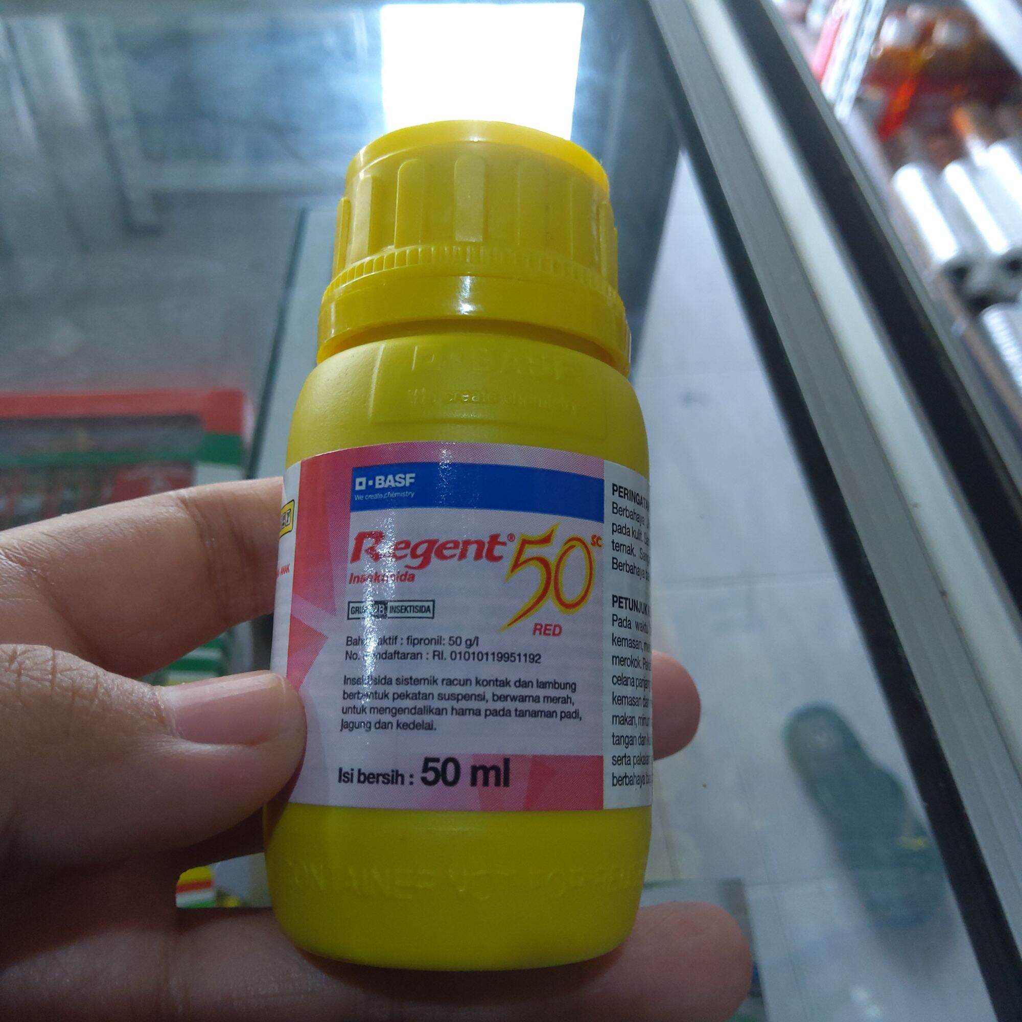 Regent Red 50 SC (fipronil) Insektisida BASF 50 ml dan 100 ml | Lazada ...