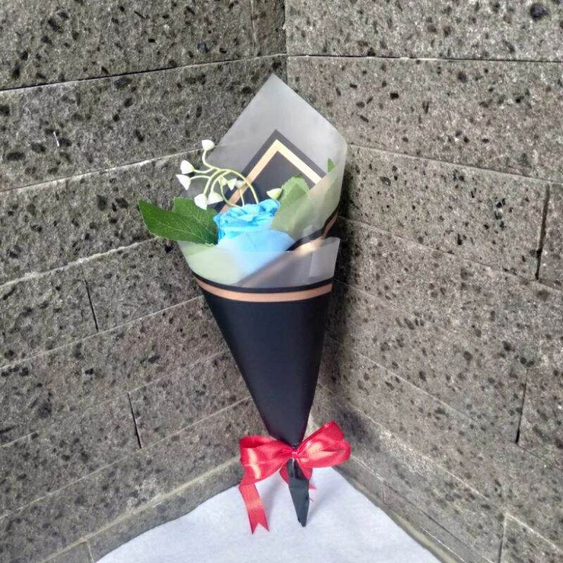 Buket Bunga Artificial 1 tangkai / Buket Murah / Buket Simple | Lazada ...