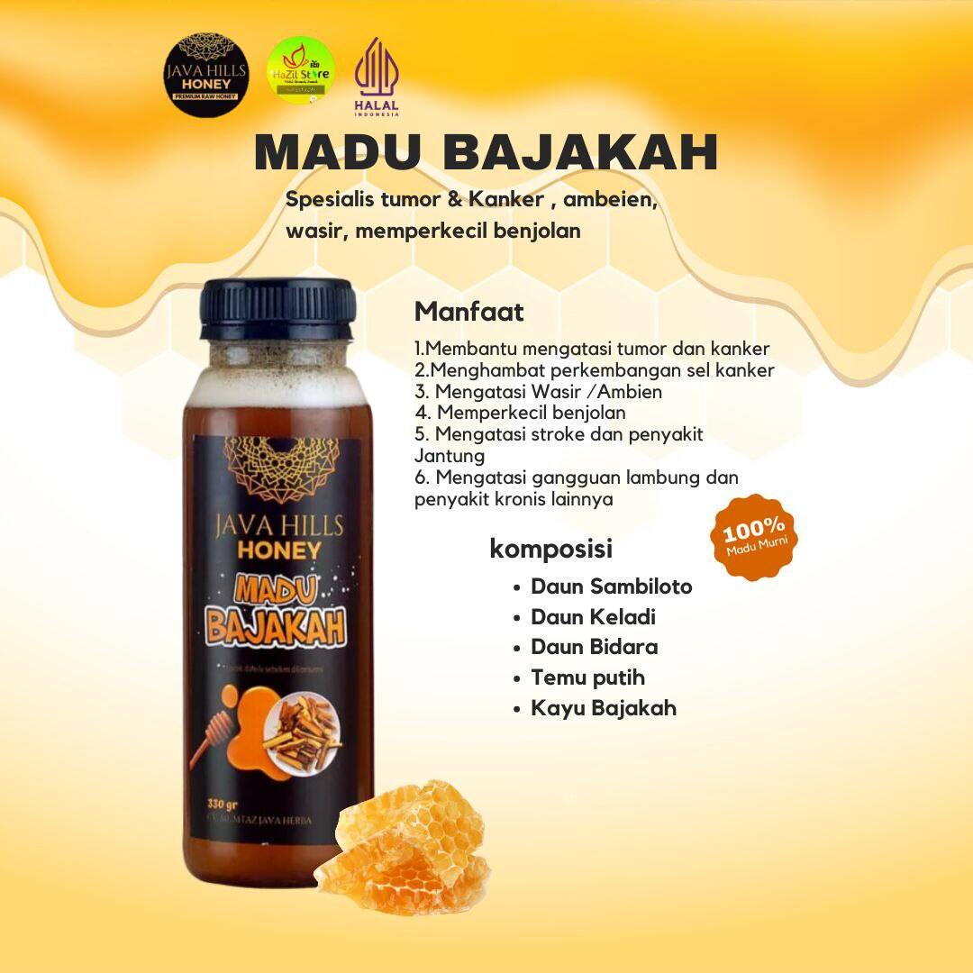 Madu Bajakah Javahills Honey 350 gram | Madu Murni | Madu Plus Herbal ...