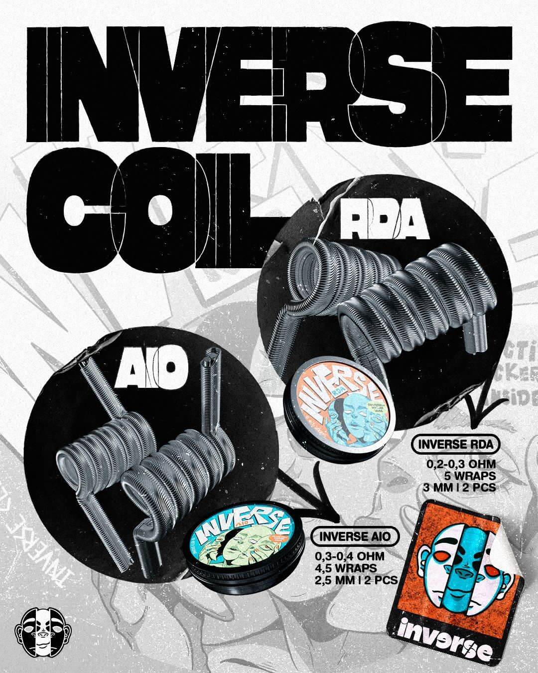 Coil Alien Inverse For Rda dan Aio | Lazada Indonesia