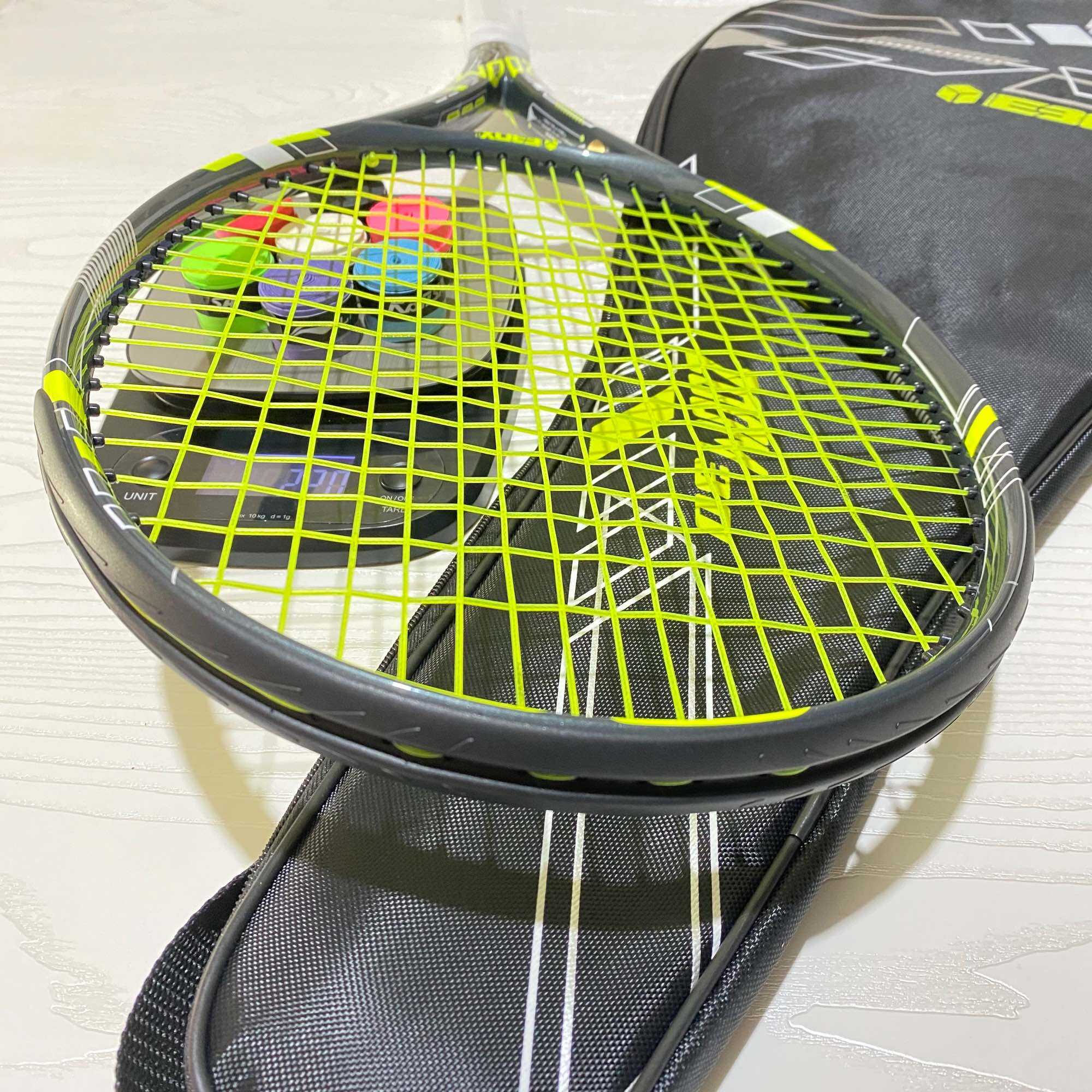 RAKET TENIS EBOX ZOOM 30 STABILO FULLSET SIAP SMASH FREE GRIP 55LBS ...